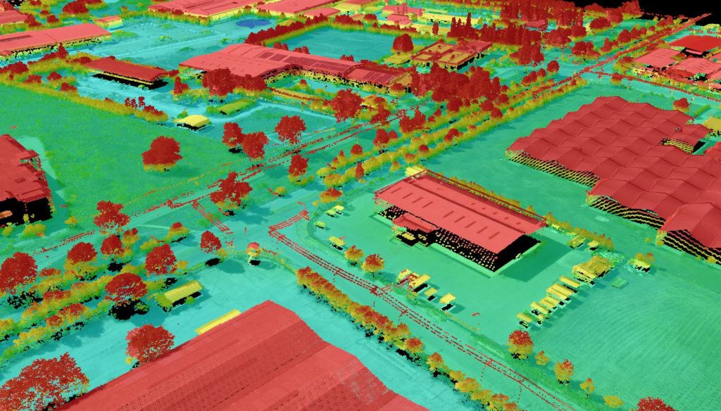Airborne LIDAR remote sensing techniques for monitor 3D industrial ...